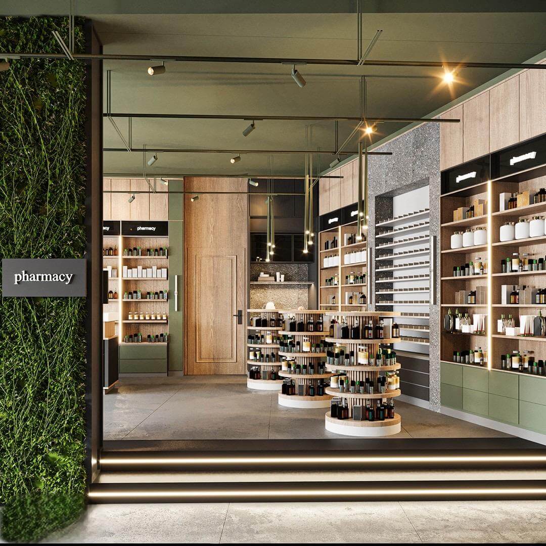 Pharmacy Display Solutions: Retail Interior Design