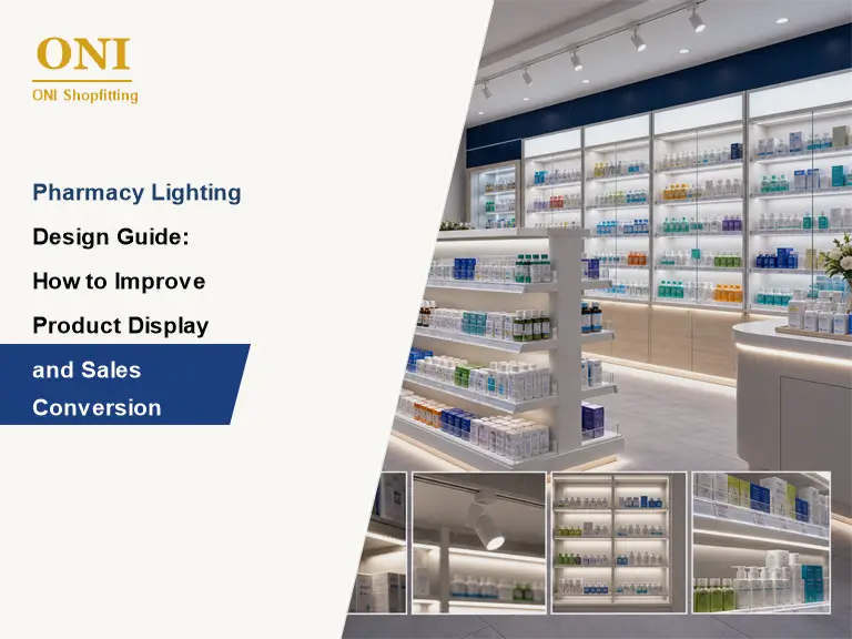 Pharmacy Lighting Design Guide: Improve Product Display & Sales | ONI ...